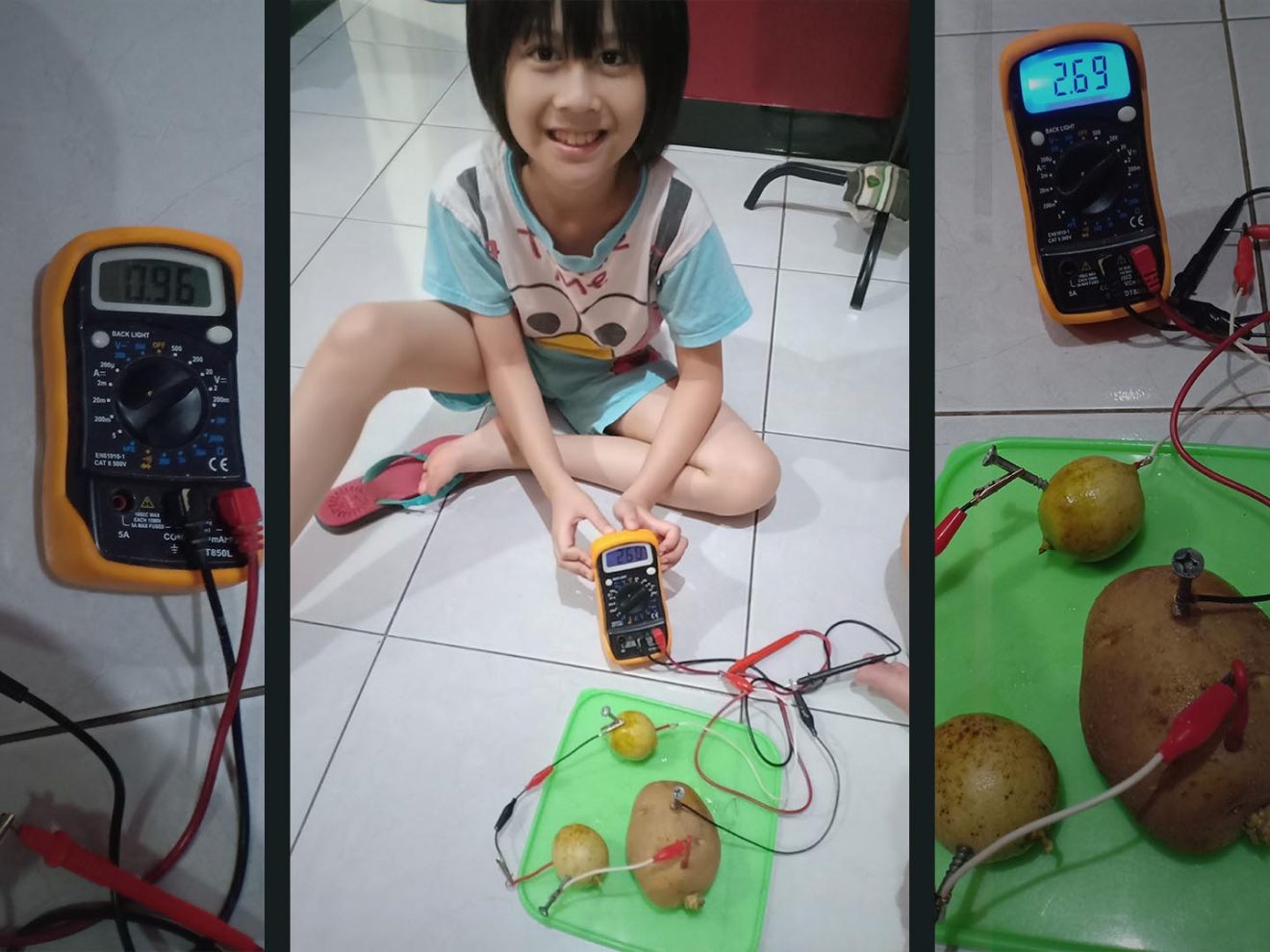 Experiment Mengambil Energi Listrik Dari Lemon | H3NDY