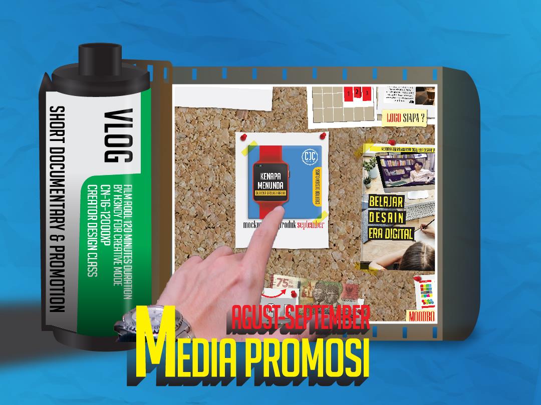 Desain Media Promosi Creator Design Class | H3NDY